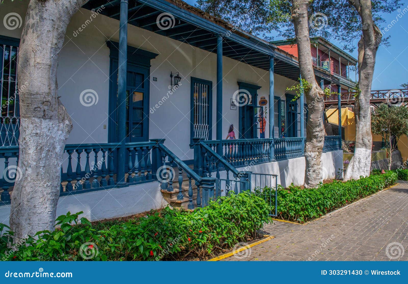BARRANCO, PERU - Electricity Museum Barranco. The Electric Tram Is A ...