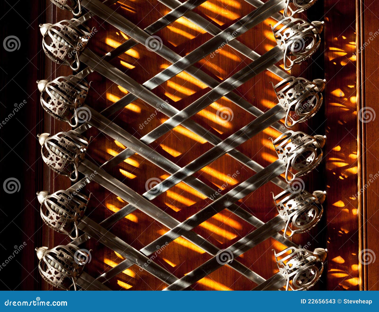 Colonial sword display editorial stock photo. Image of battle - 22656543