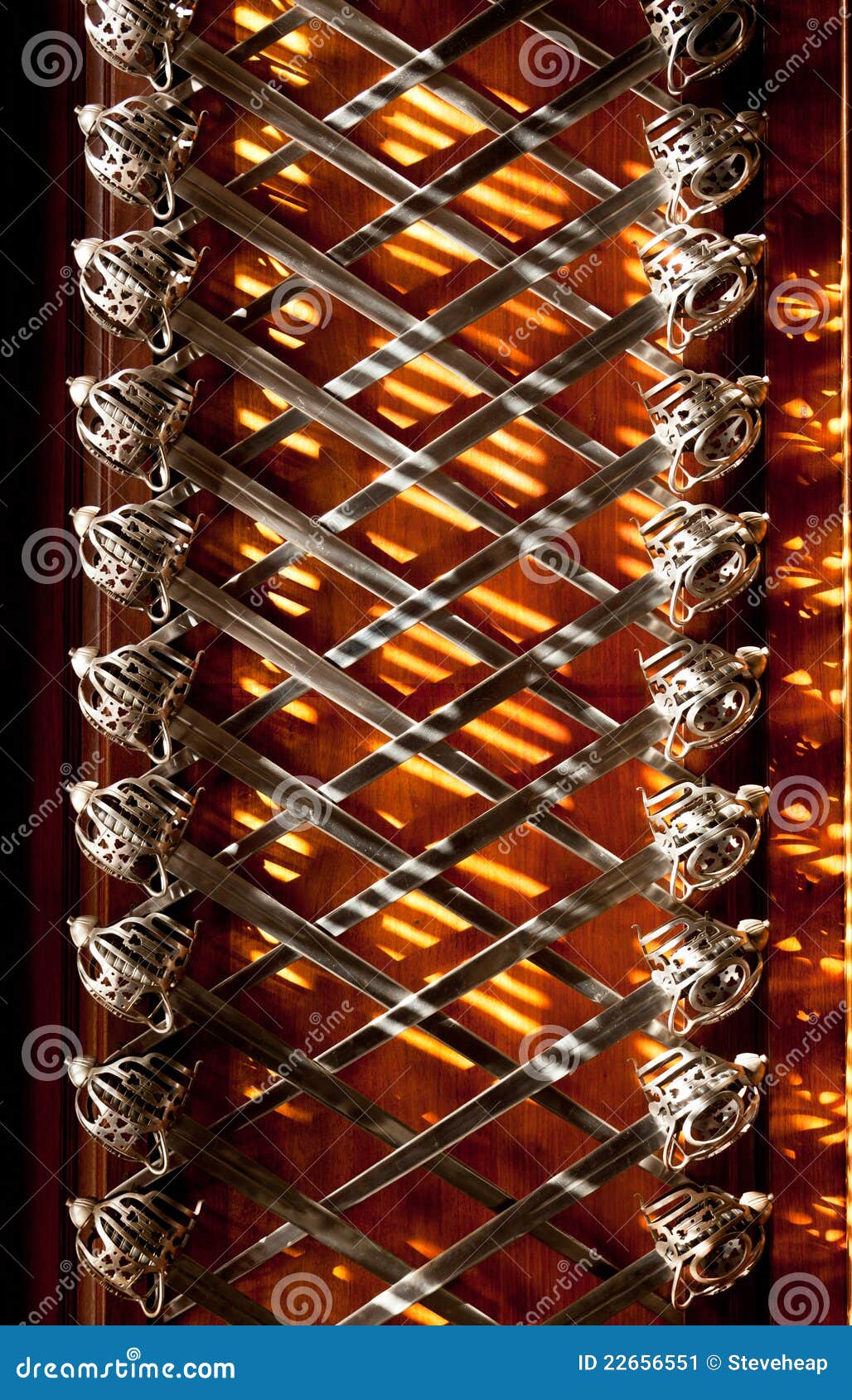 Colonial sword display editorial photo. Image of fencing - 22656551