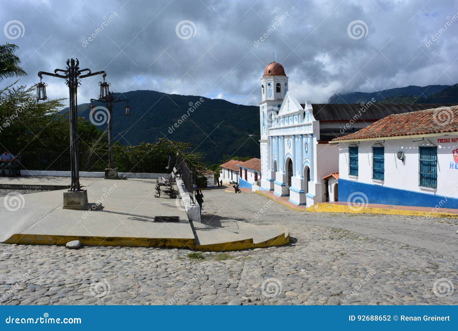 Colonial Town of Jaji, Venezuela Editorial Photography - Image of ...