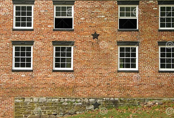 Colonial Windows stock image. Image of historic, french - 283535
