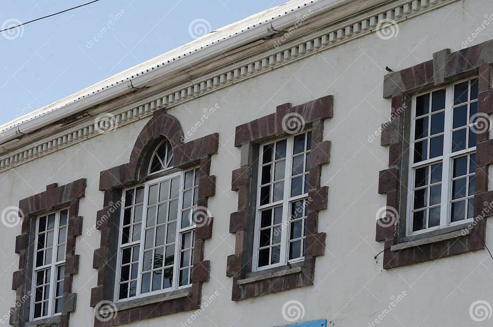 Colonial Windows stock photo. Image of public, doors - 73139570