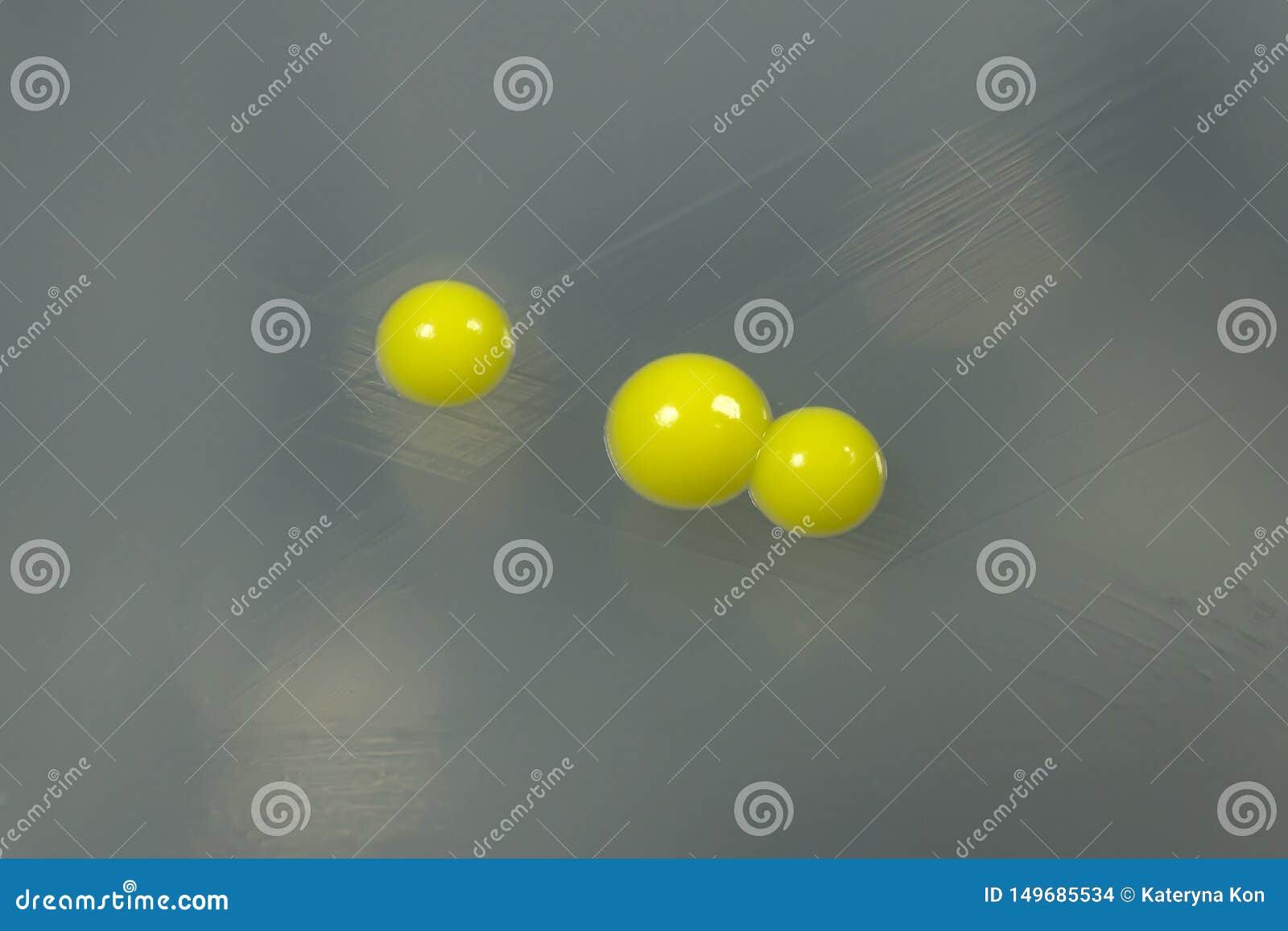 Colonies of Micrococcus Luteus Bacteria Stock Photo - Image of ...