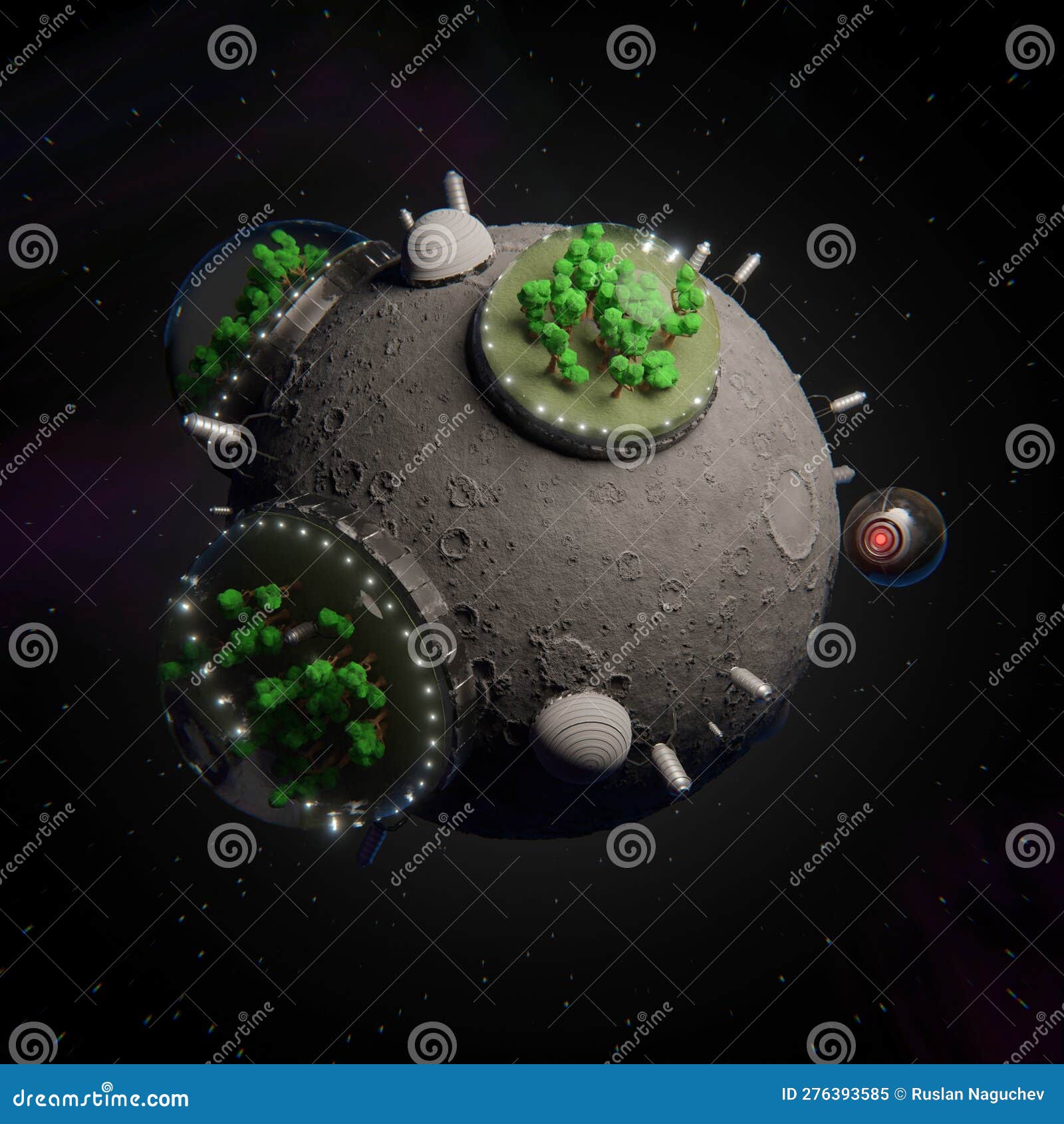Colonization Of The Moon, Attempts To Grow Trees On The Lunar Surface ...