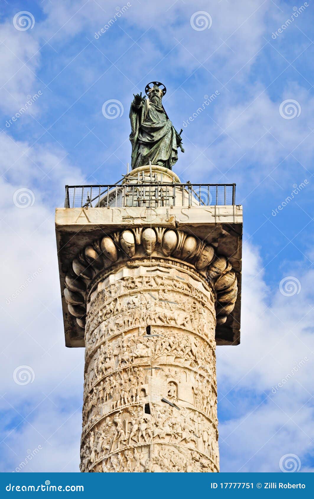 Colonna Antonina, Rome. Italy Stock Image - Image of roma, roman: 17777751