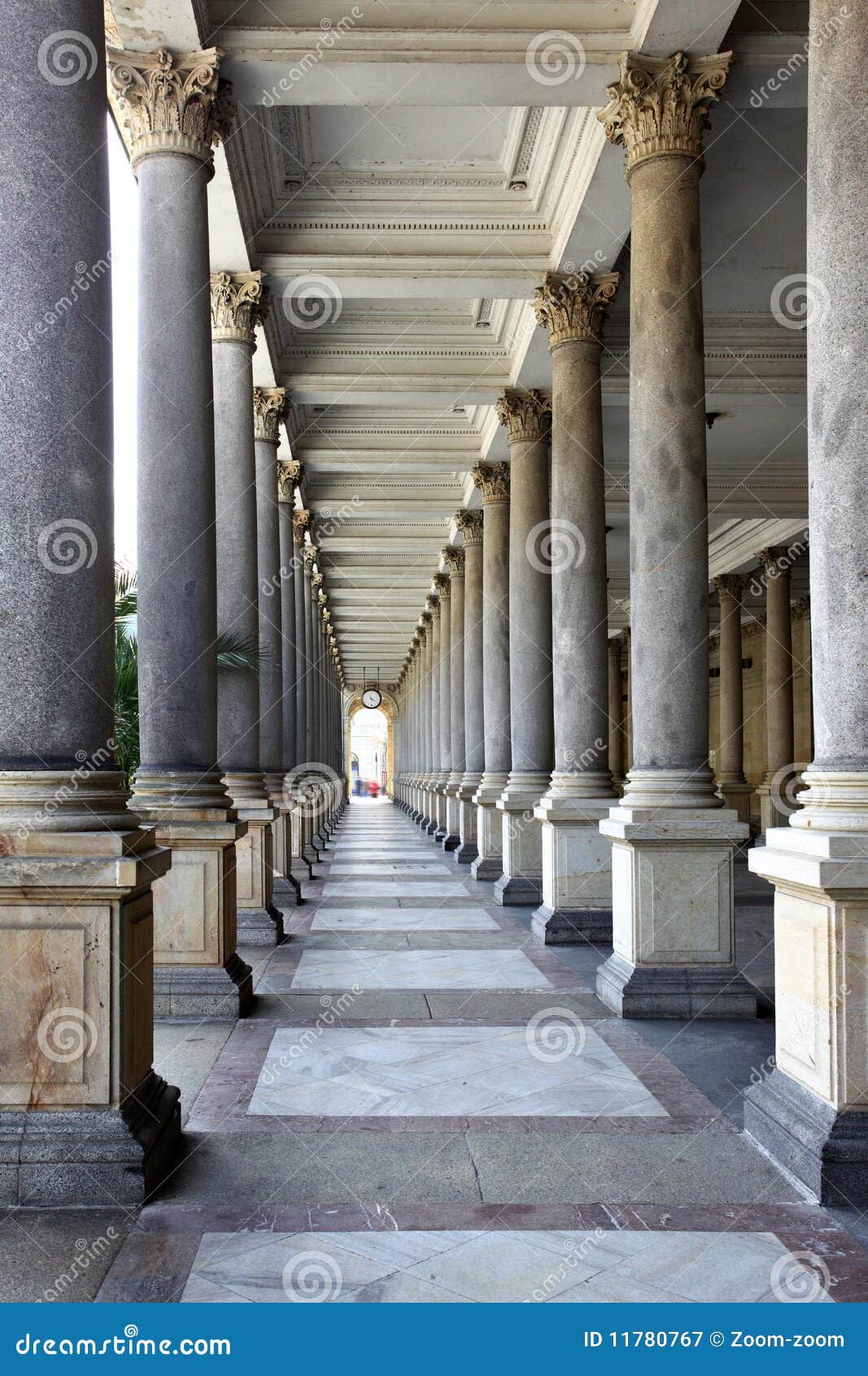 Colonnade stock image. Image of czechia, repetition, conceptual - 11780767