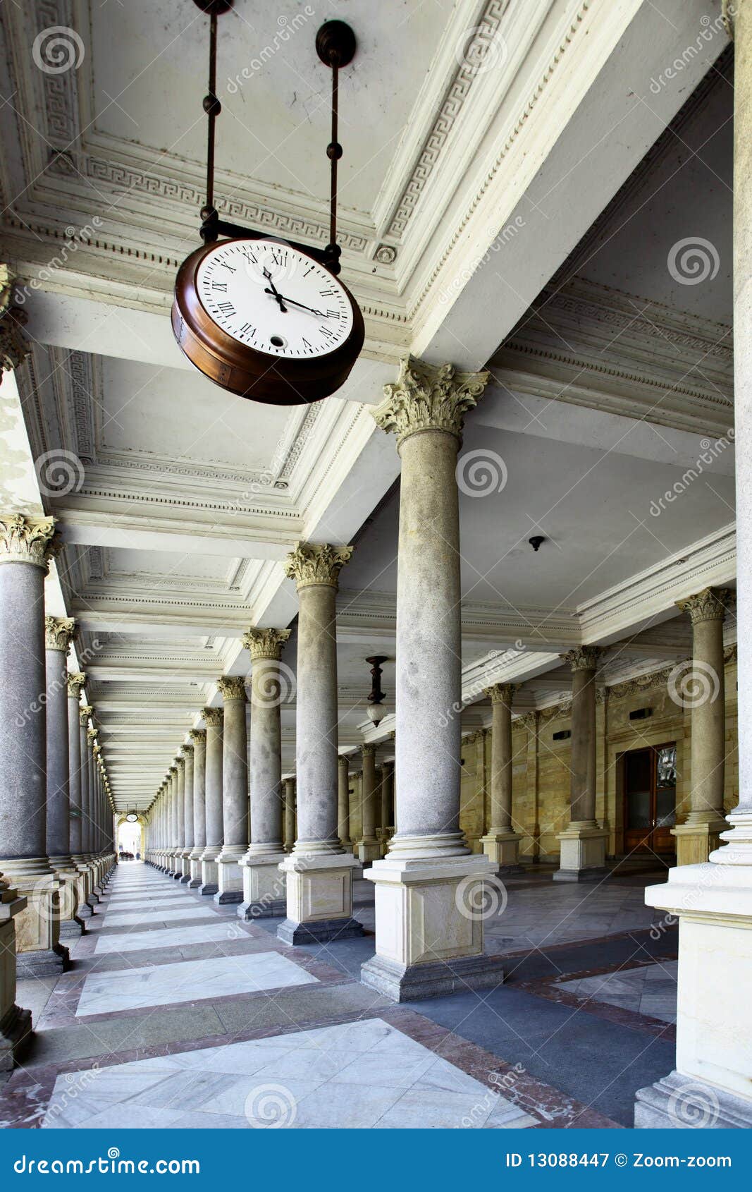Colonnade stock image. Image of lines, monument, regular - 13088447