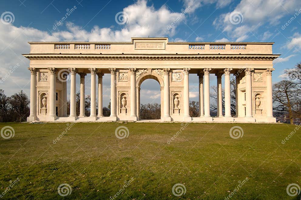 Colonnade stock photo. Image of ancient, lednice, portal - 2243036