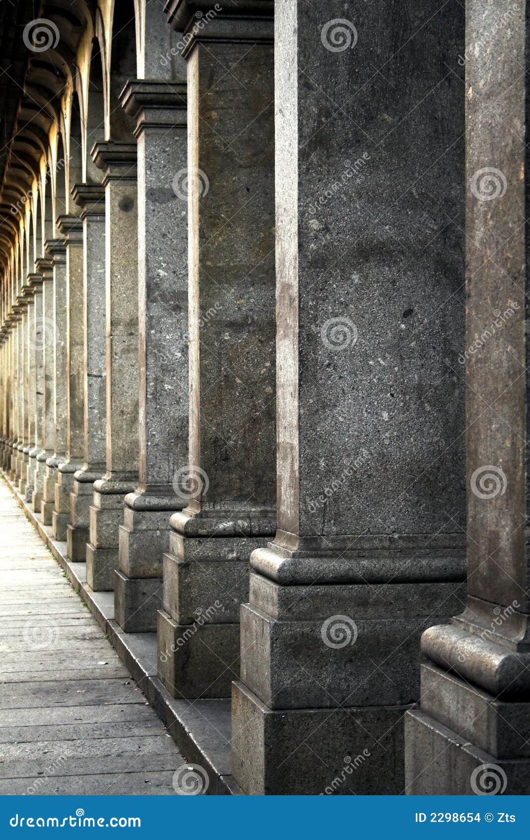 Colonnade stock photo. Image of distance, colonnade, classic - 2298654