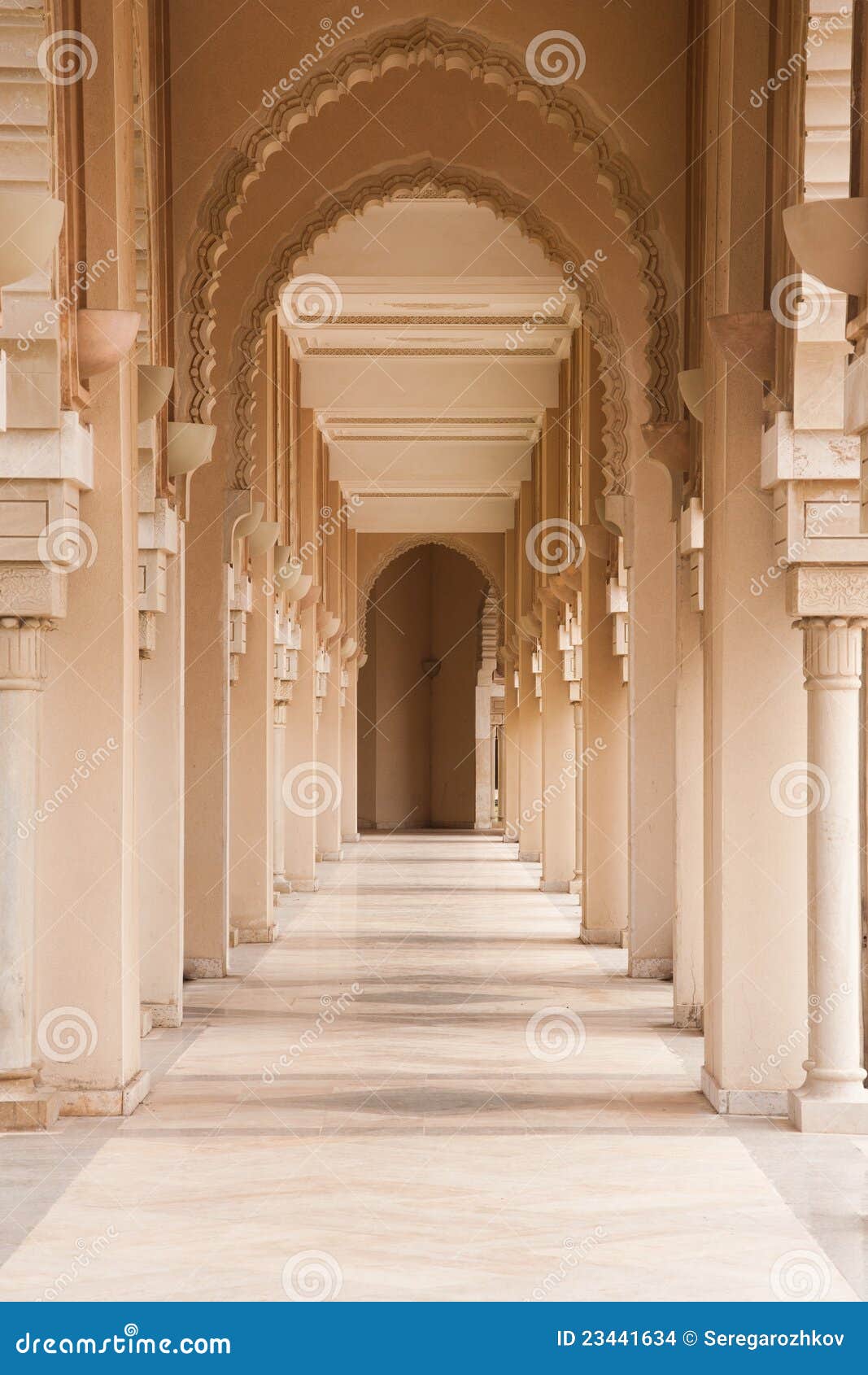 Colonnade stock photo. Image of arches, islam, culture - 23441634