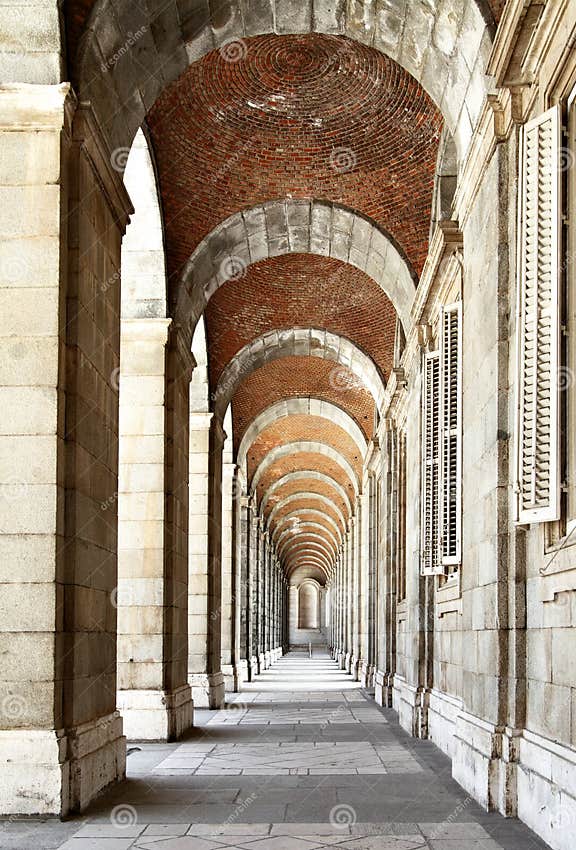 Colonnade stock image. Image of solid, proportions, king - 25138559