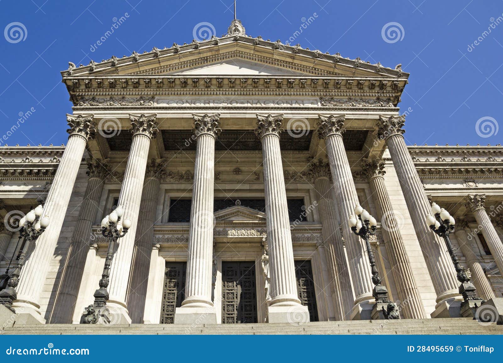 Colonnade stock image. Image of historic, horizontal - 28495659