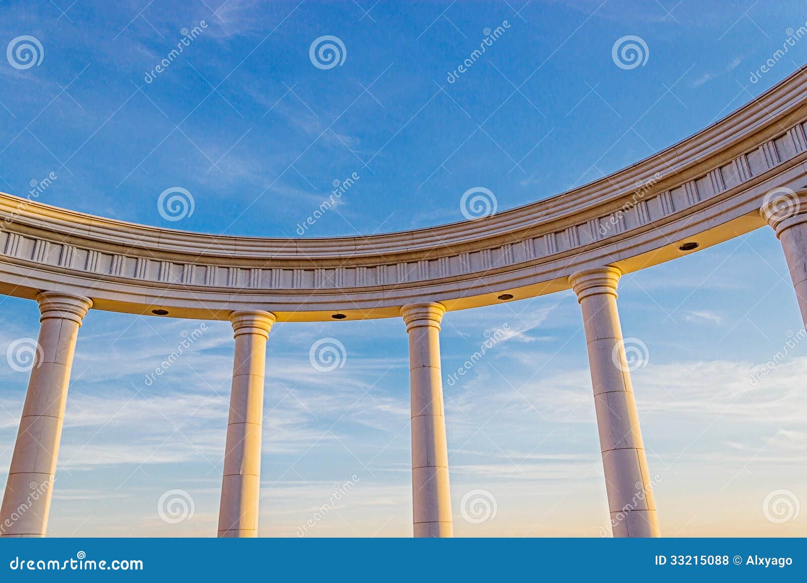 Colonnade stock photo. Image of marble, object, built - 33215088