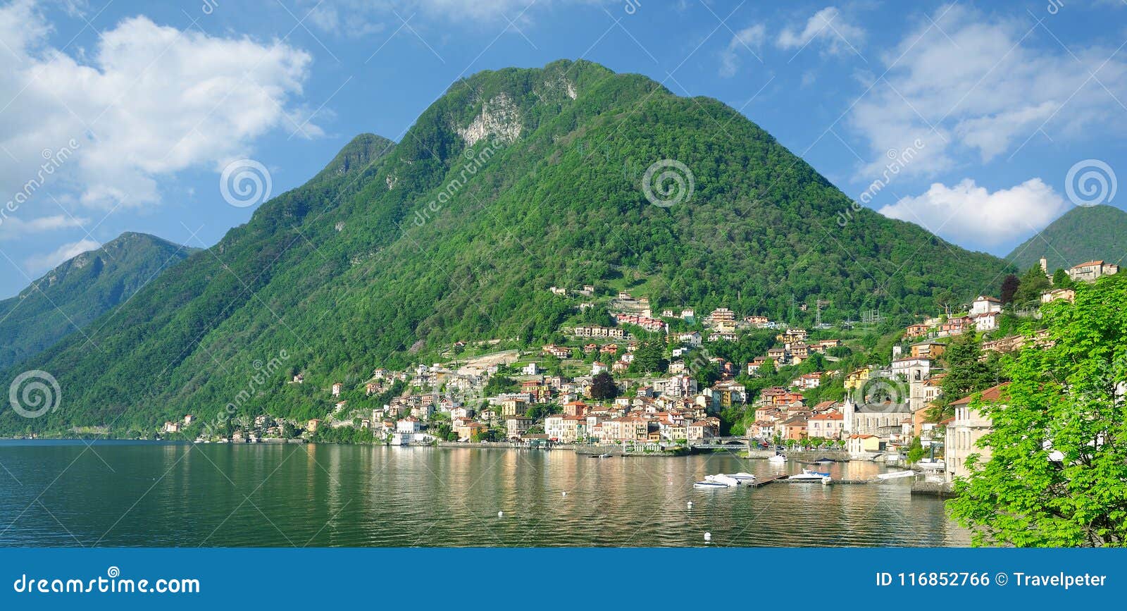 Colonno,Lake Como,Lombardy,Italy Stock Photo - Image of view, village ...