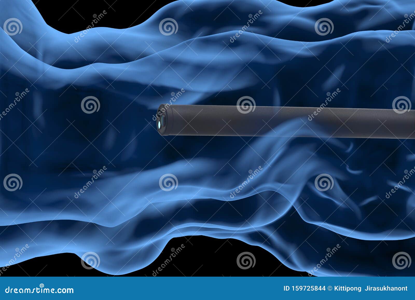 Colonoscopy. Inside Of Healthy Colon, Large Intestine.Human Digestive ...