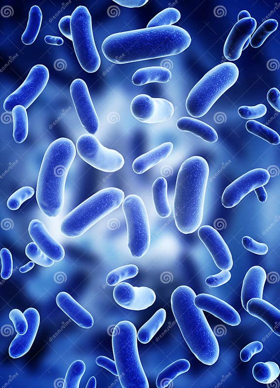 Colony of Pathogenic Viruses Stock Illustration - Illustration of ...