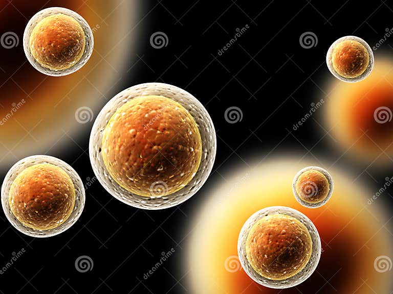 Colony of viruses stock illustration. Illustration of danger - 67510161