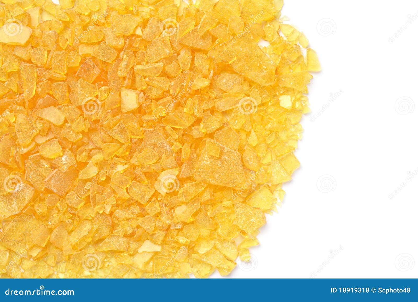 Colophane de gomme photo stock. Image du fermer, orange - 18919318