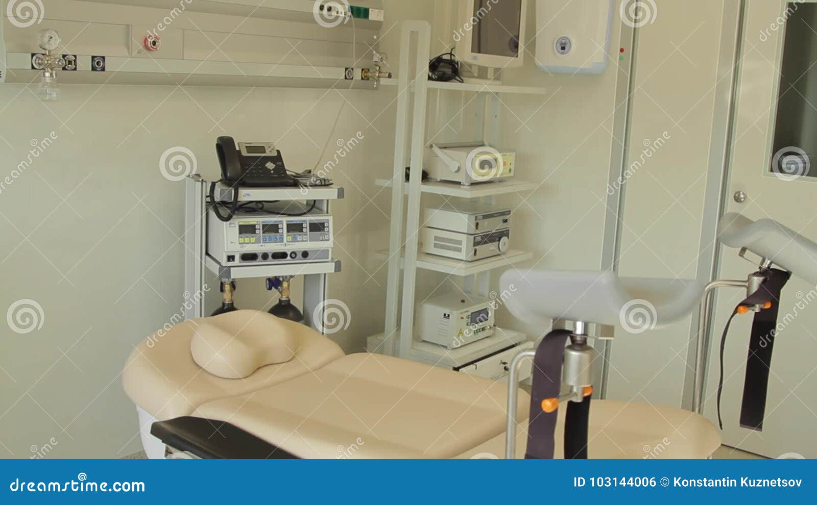 Coloproctology Room at Hospital Stock Footage - Video of blood, clinic ...