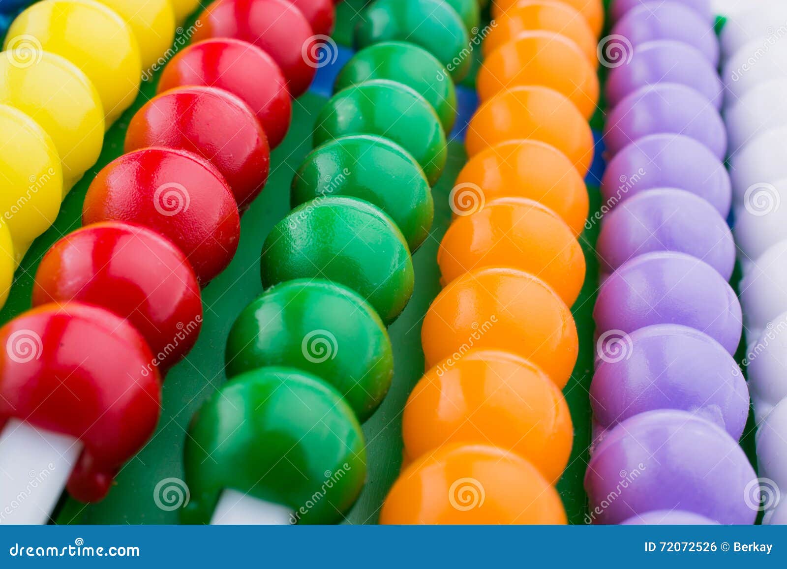 Color abacus stock photo. Image of math, classroom, traditional - 72072526