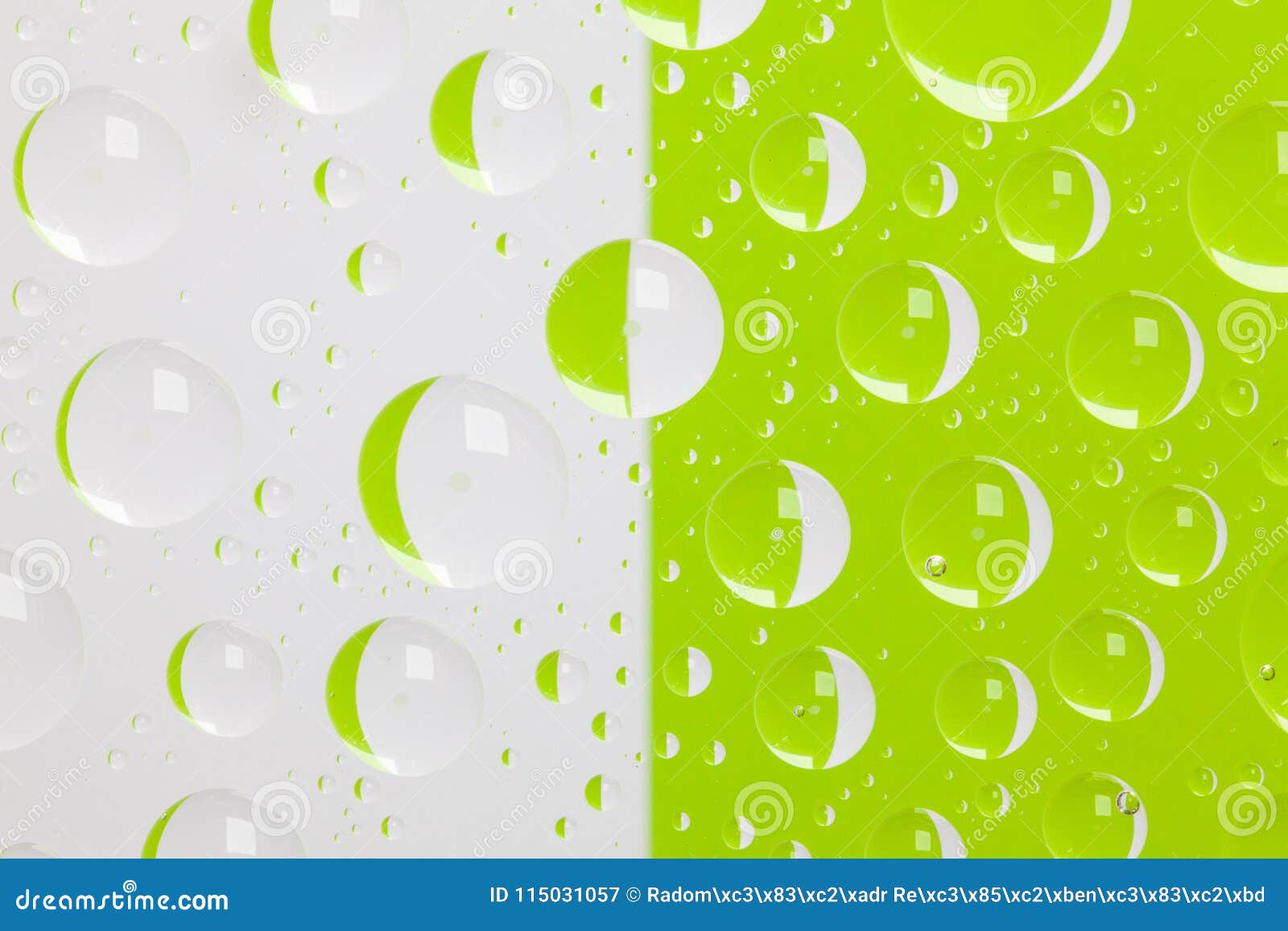 Abstract Background with Water Drops Stock Image - Image of bubble ...