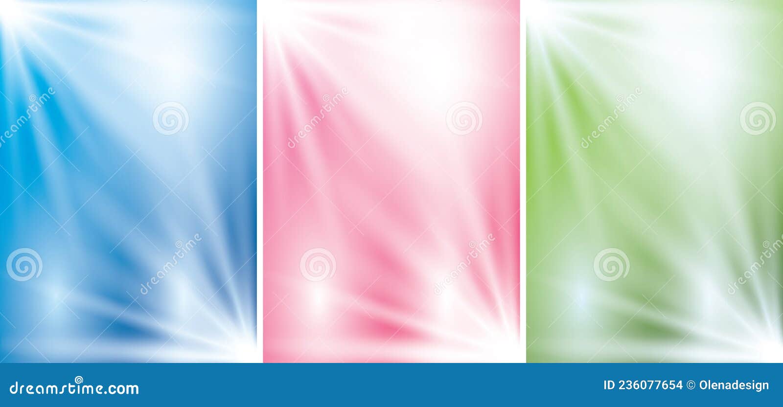 Color A4 Abstract Backgrounds with Light Beams - Vector Set Stock ...