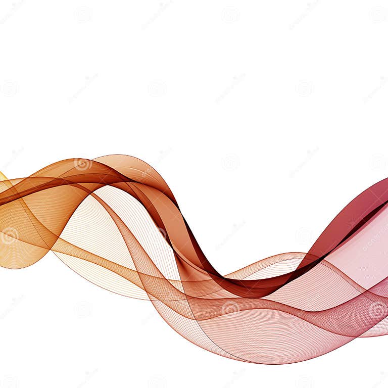 Color Abstract Curve. Vector Background. Bright Wave. Eps 10 Stock ...