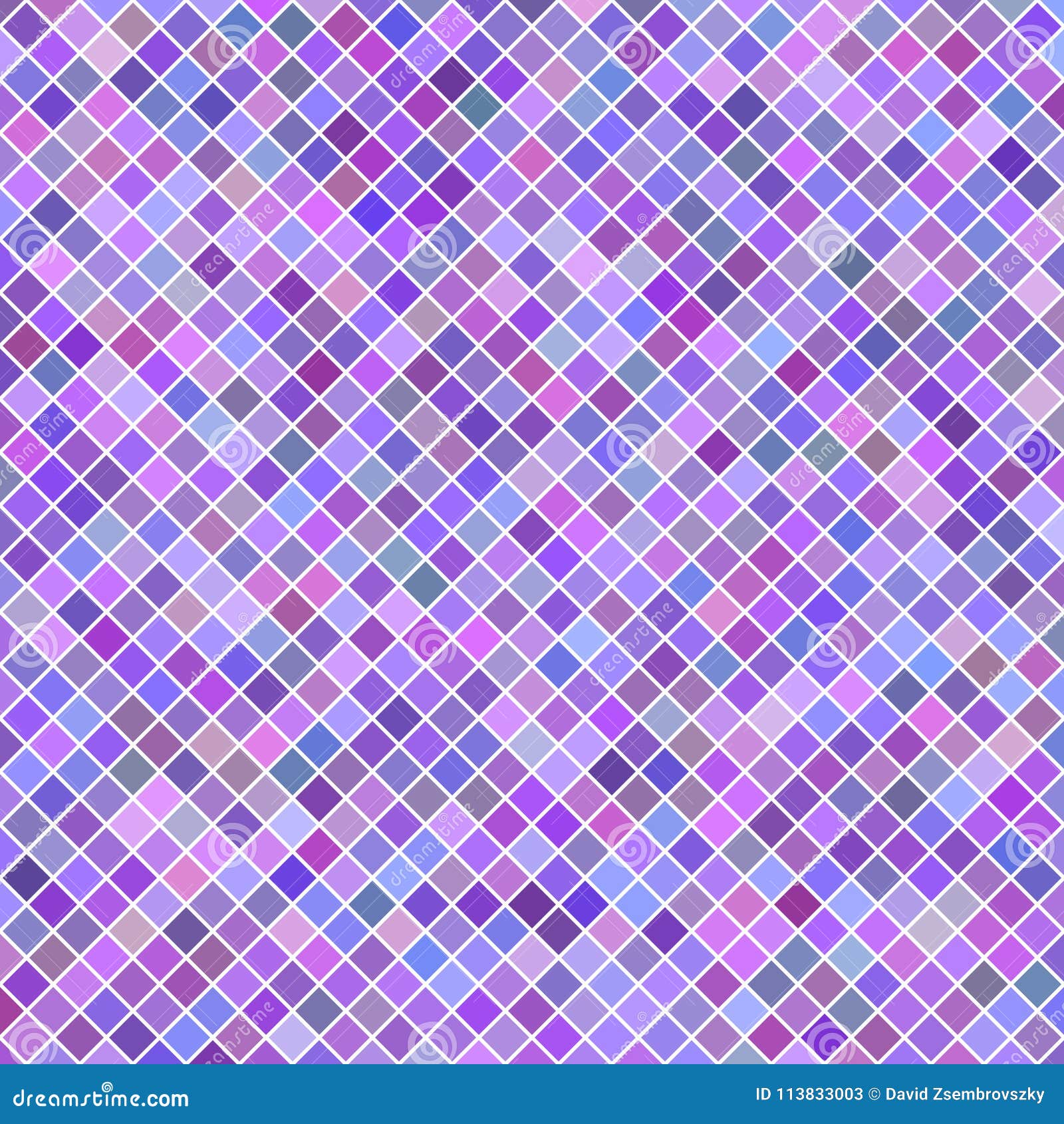 Color Abstract Diagonal Square Pattern Background Vector Illustration