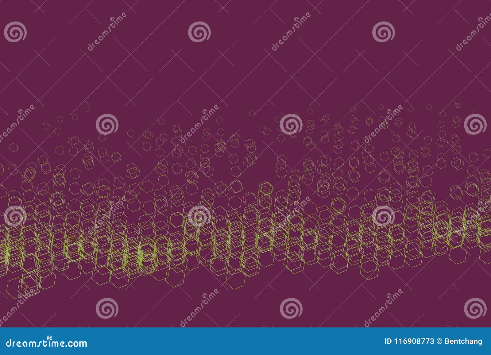 Color Abstract Hexagon Pattern Generative Art Background Canvas Repeat Concept And Surface