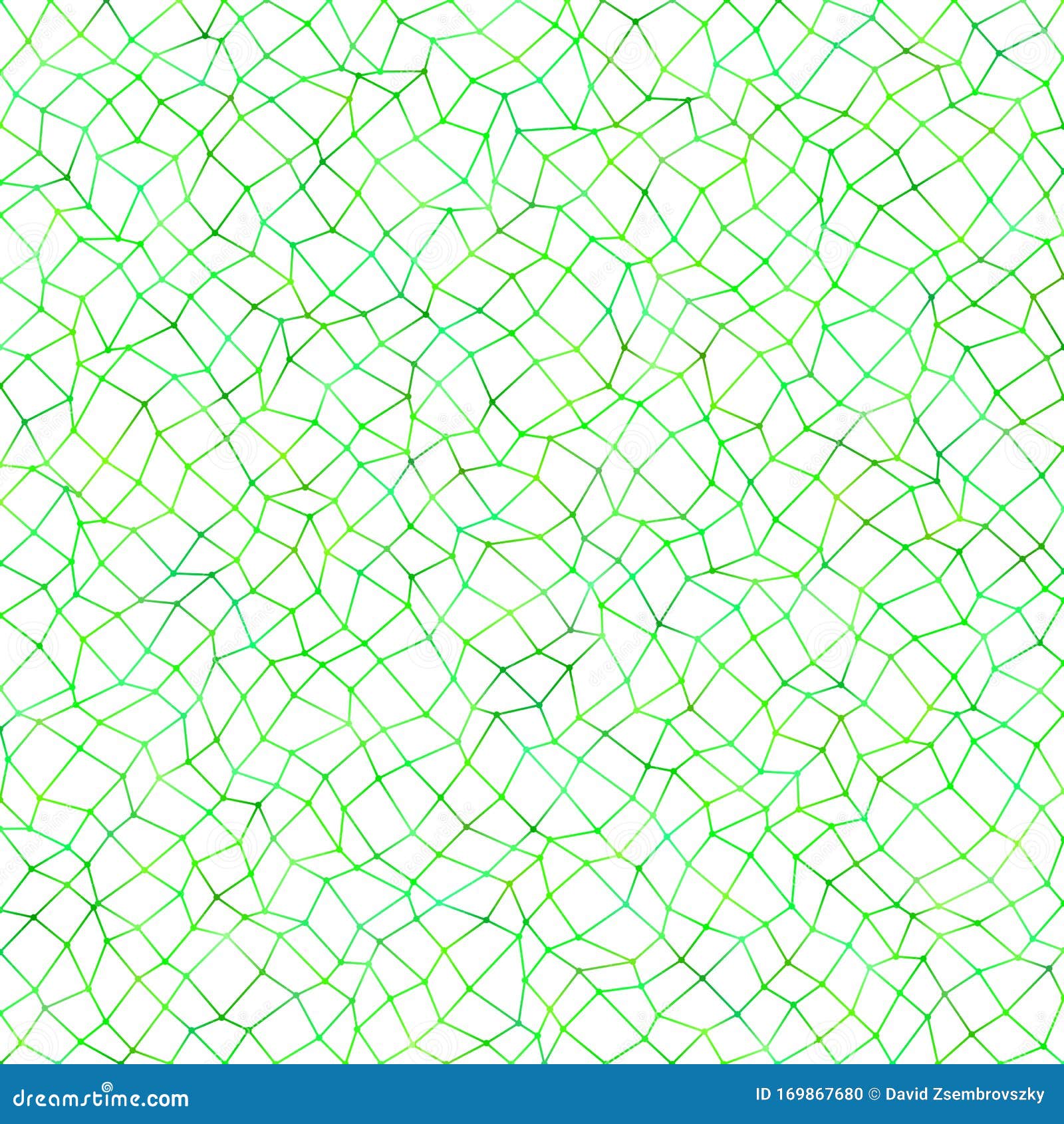 Color Abstract Irregular Polygonal Grid Pattern Background Stock Vector