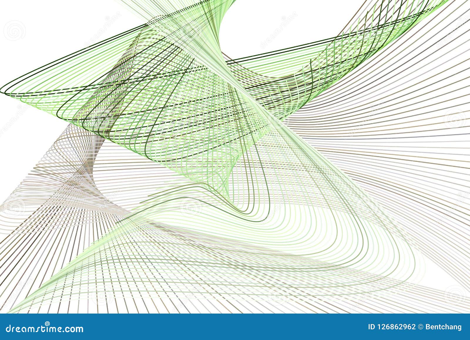 Color Abstract Line, Curve & Wave Geometric Pattern Generative Art ...