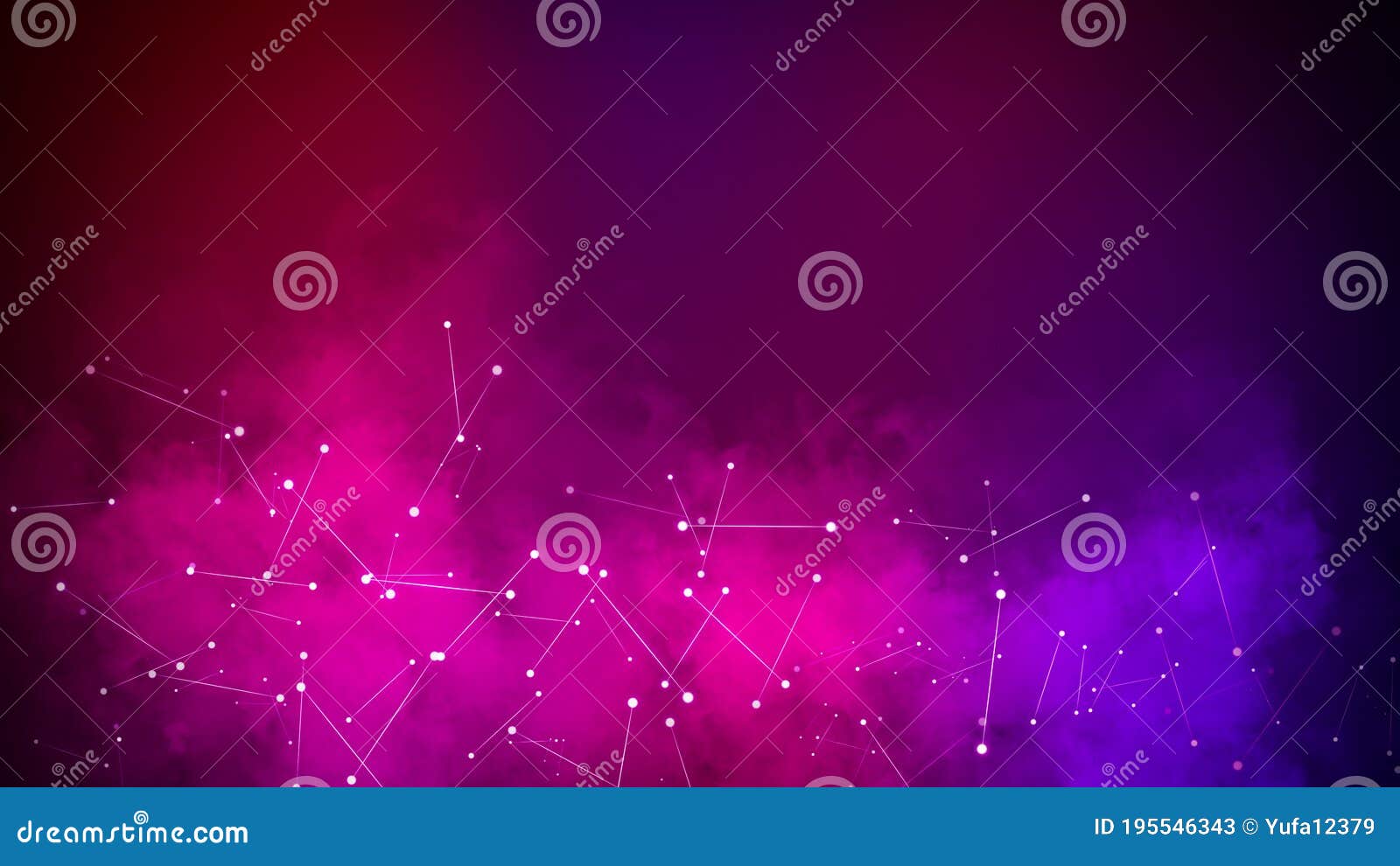 Color Abstract Particle with Smoke Background. Mess Communication ...