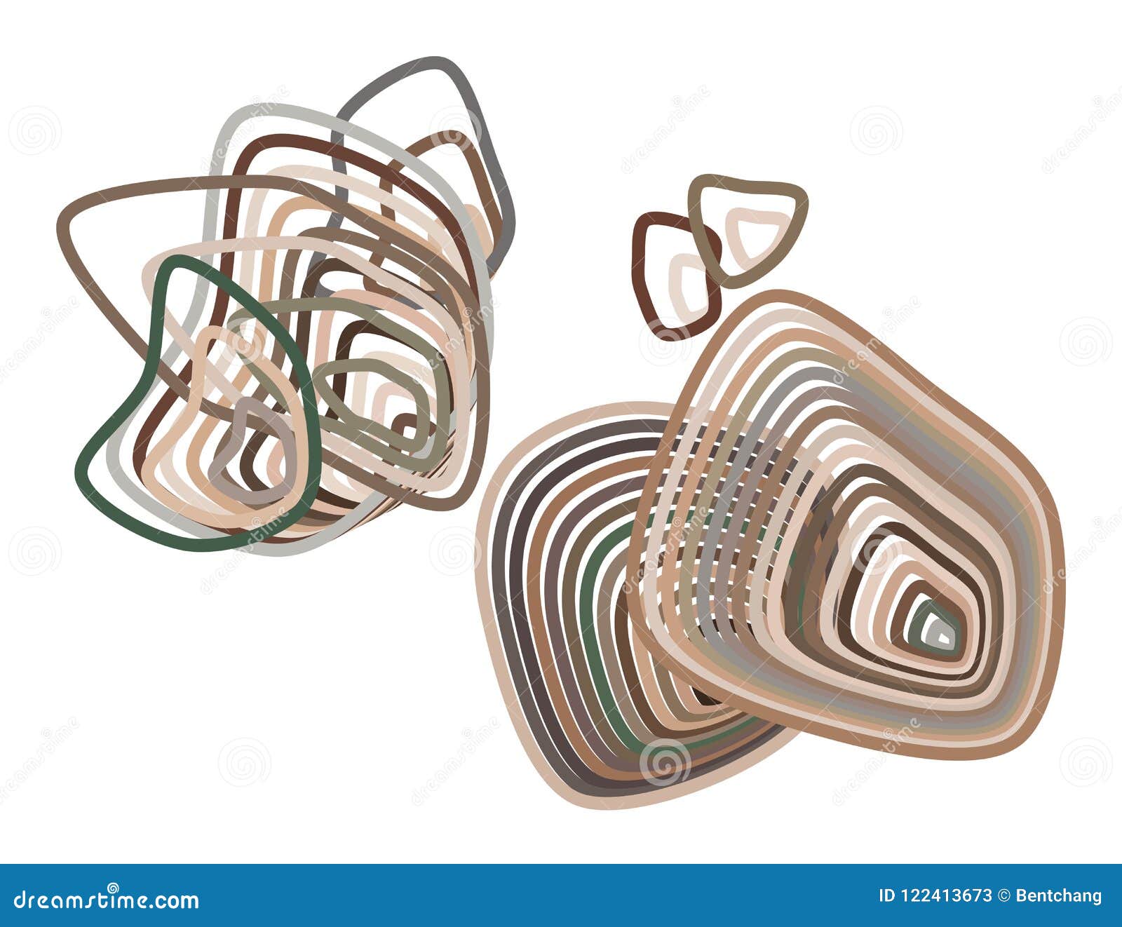 Color Abstract Path Lines Geometric Pattern Generative Art Background ...