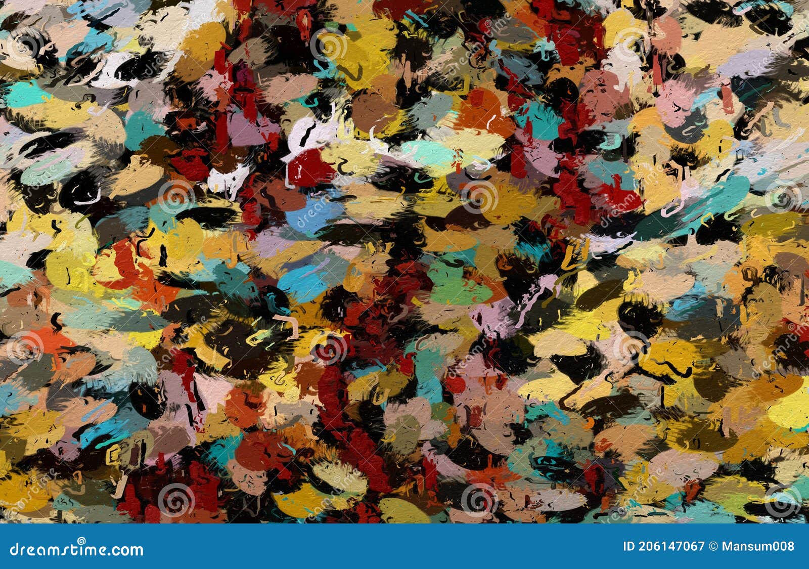 Color Abstract Pattern Background Stock Illustration - Illustration of ...