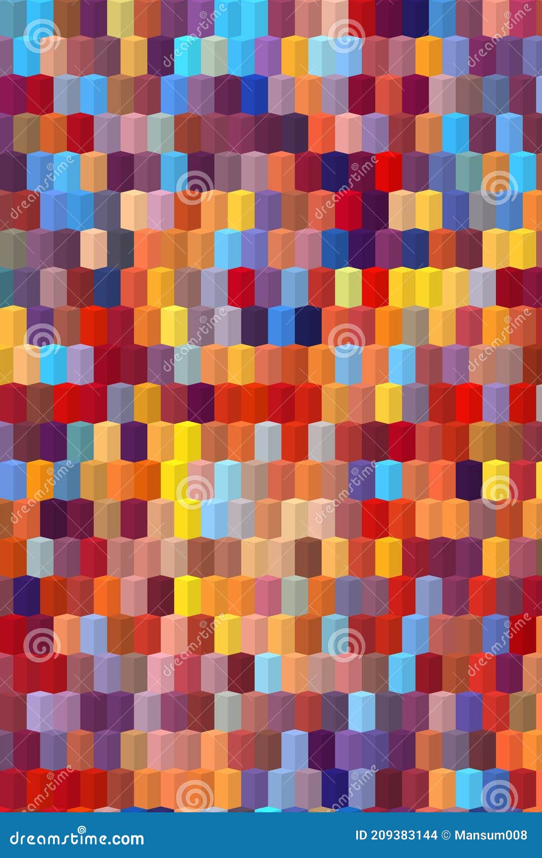 Color Abstract Pattern Background Stock Illustration - Illustration of ...