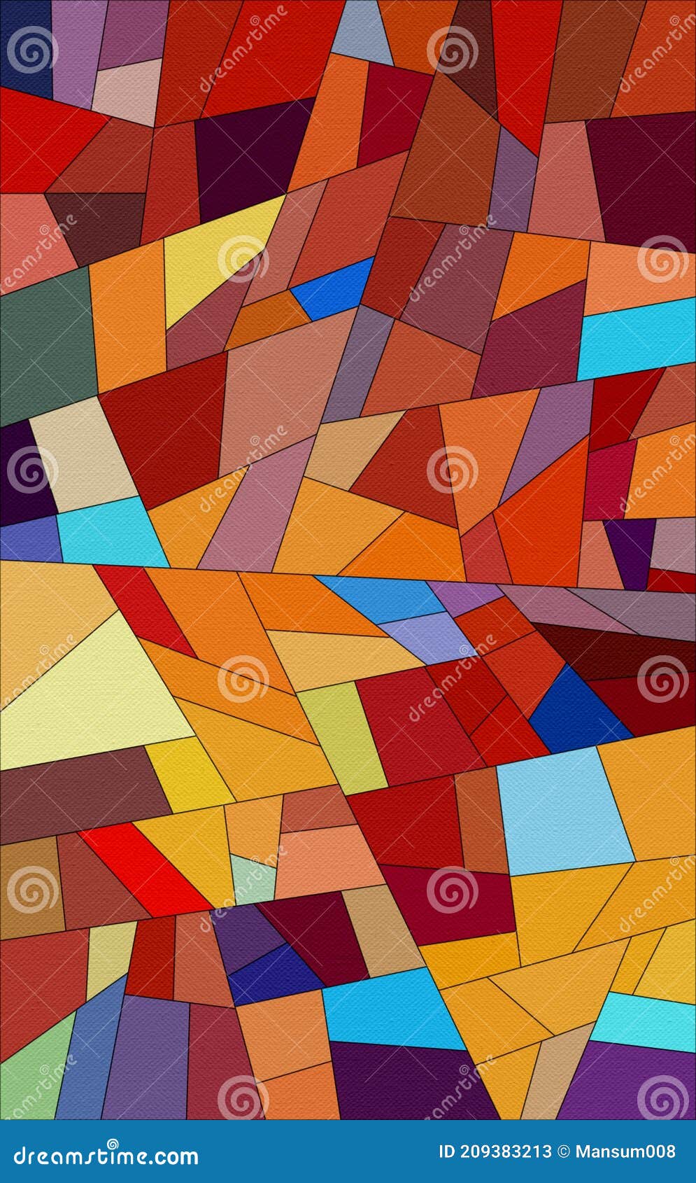Color Abstract Pattern Background Stock Illustration - Illustration of ...