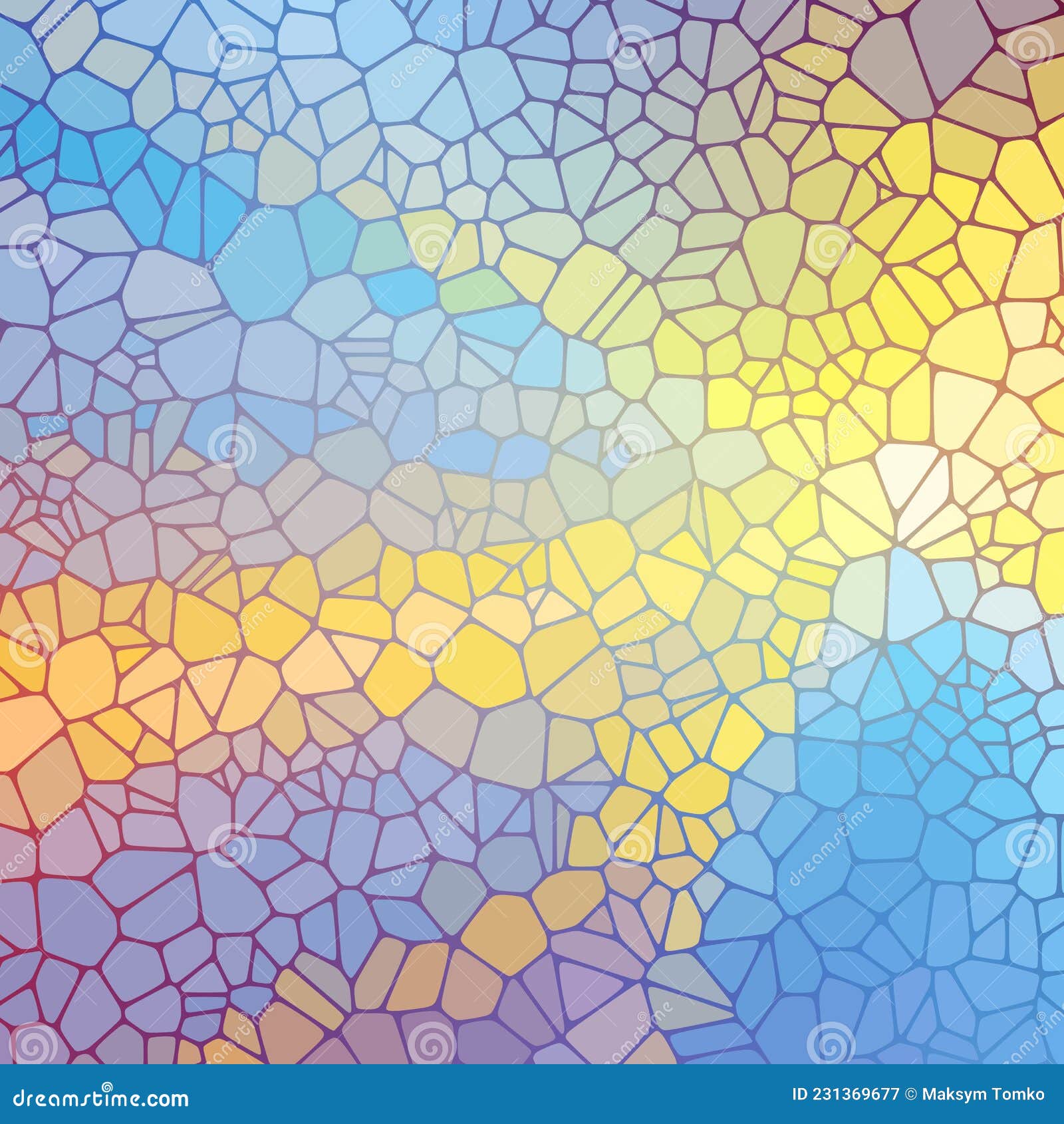 Color Abstract Peebles. Vector Pattern. Geometric Design. Polygonal ...