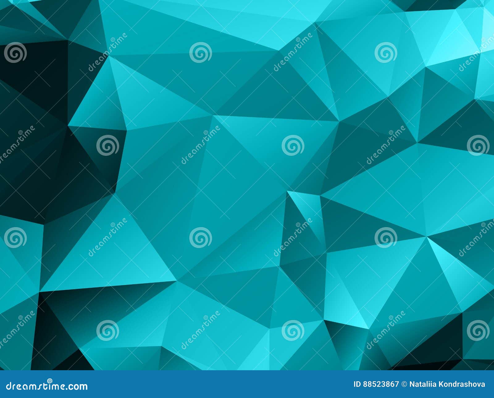 Color Abstract Poligonal Background Stock Vector - Illustration of ...