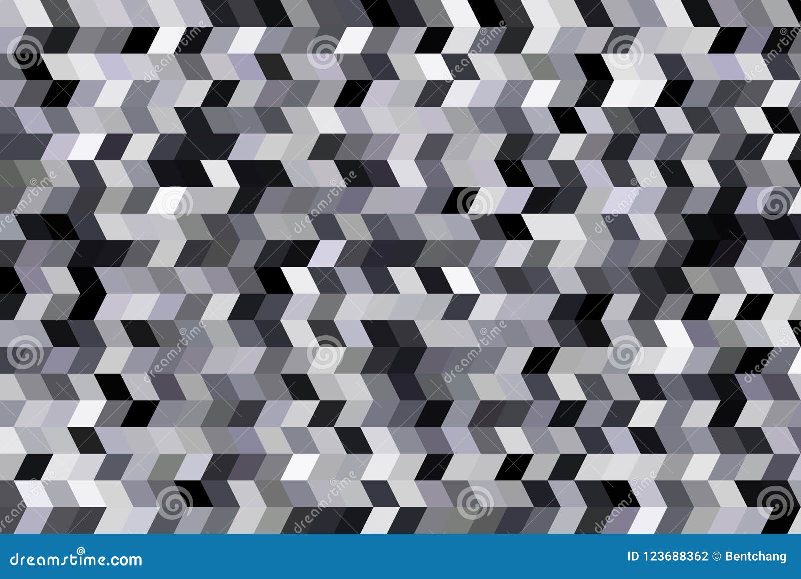 Color Abstract Rectangle Strip Geometric Pattern Generative Art ...