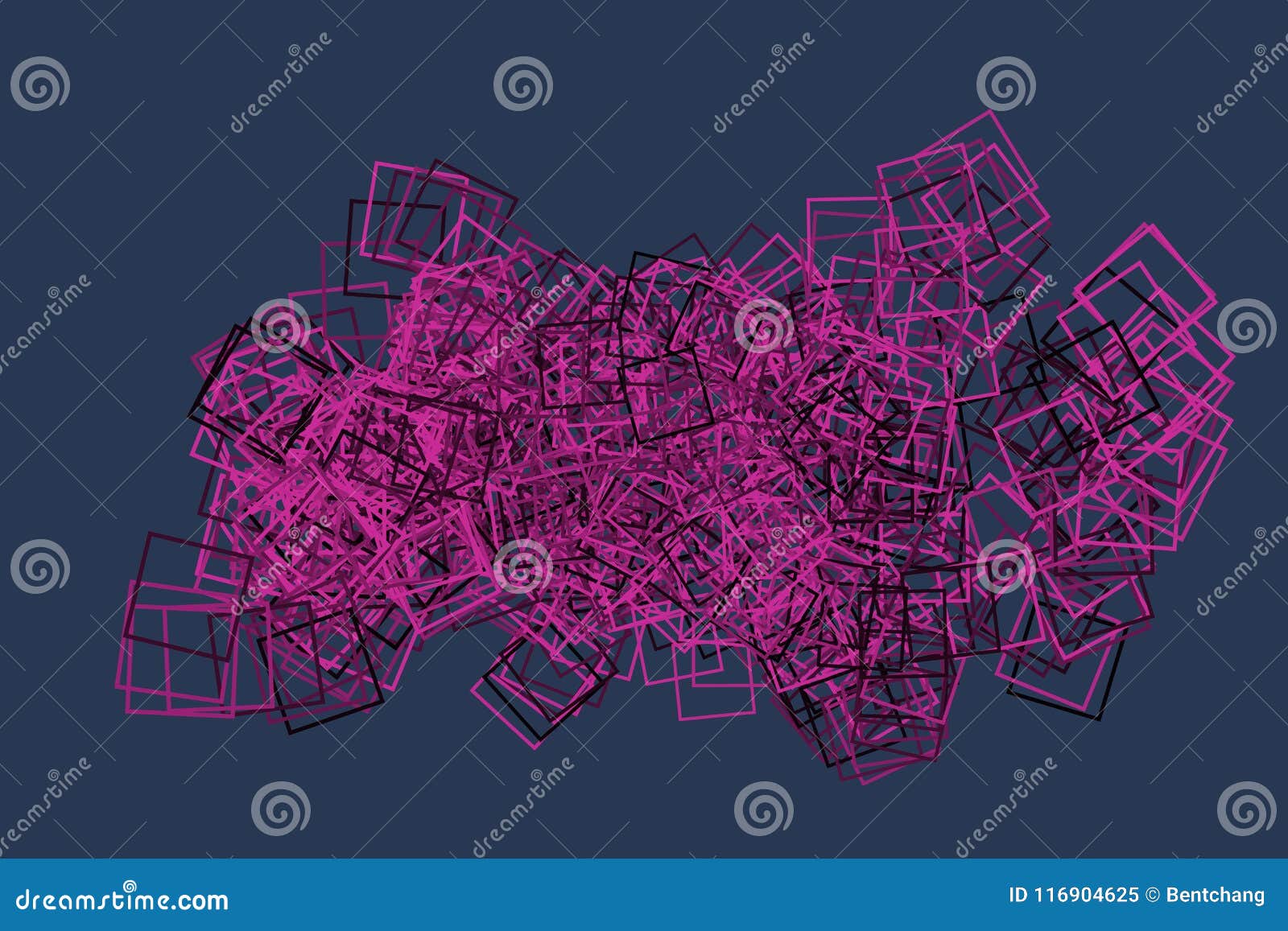 Color Abstract Square, Rectangle Pattern Generative Art Background ...