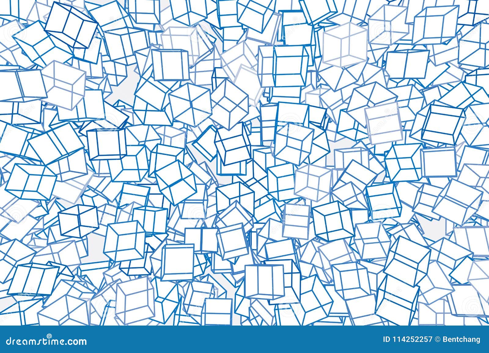 Color Abstract Square Rectangle Pattern Generative Art Background Vector Digital Effect