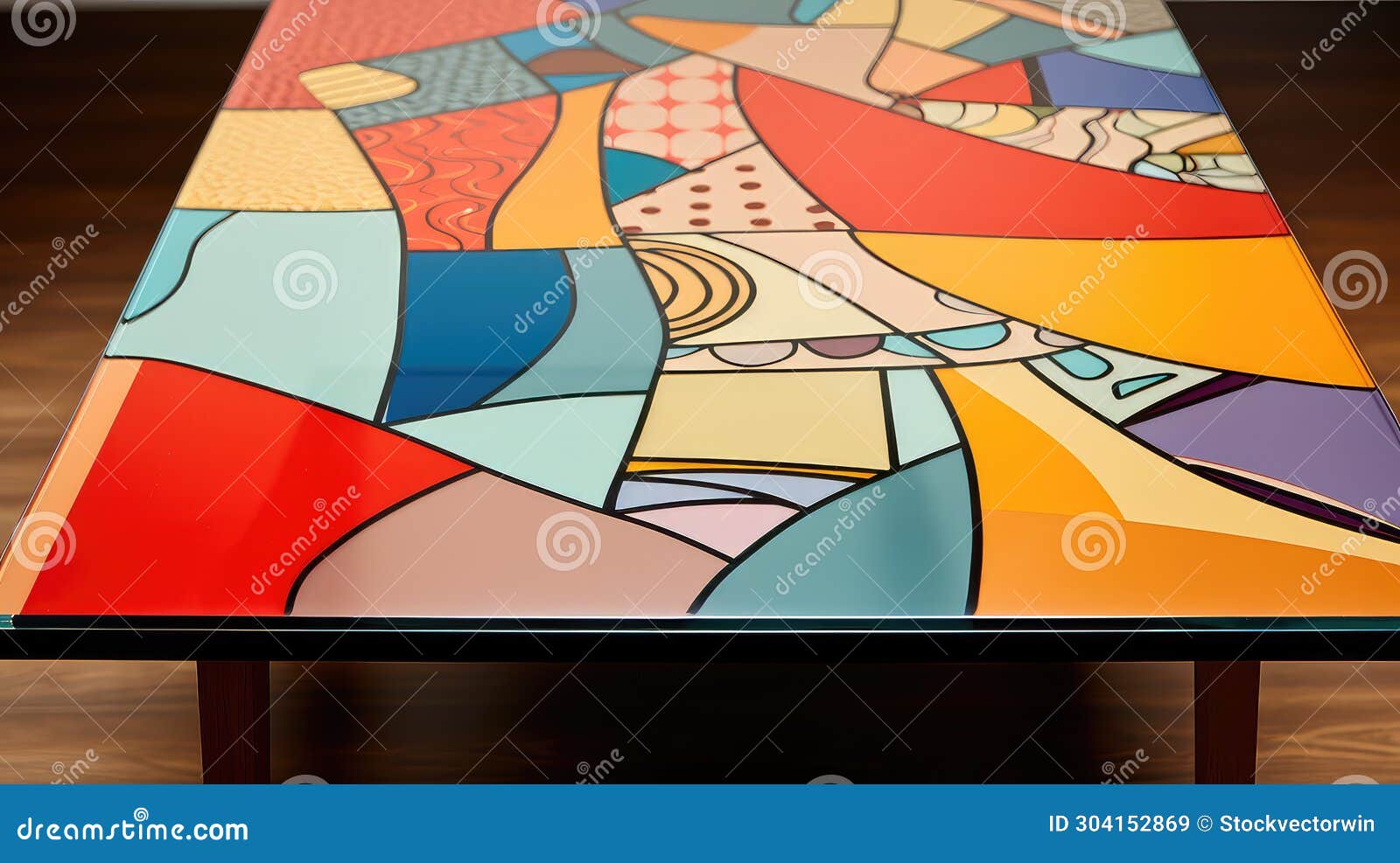 Color Abstract Table Background Stock Illustration - Illustration of ...