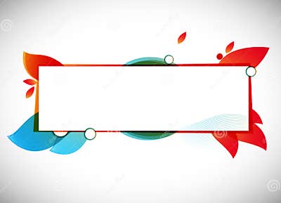 Color Abstract Vector Background / Text Frame Stock Vector ...