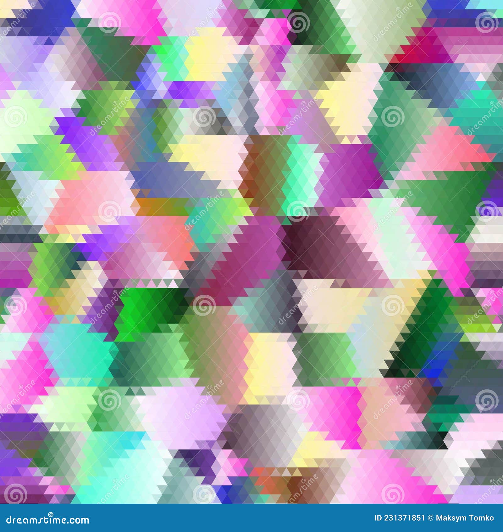 Color Abstract Vector Background. Triangular Design. Eps 10 Stock ...