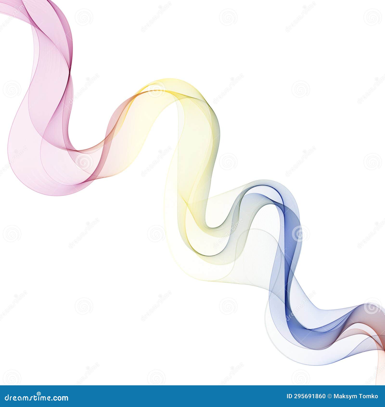 Color Abstract Vector Wave. Background for Presentation. Advertising ...