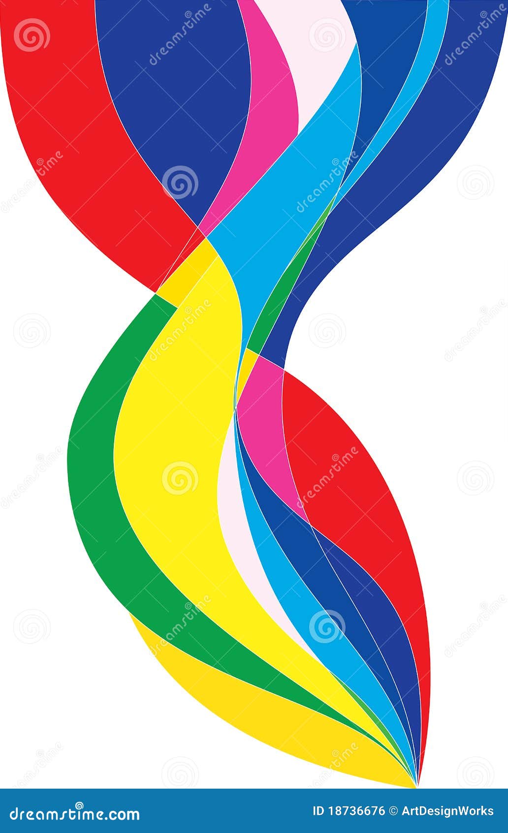 Color Abstraction Stock Illustration Illustration Of Design 18736676