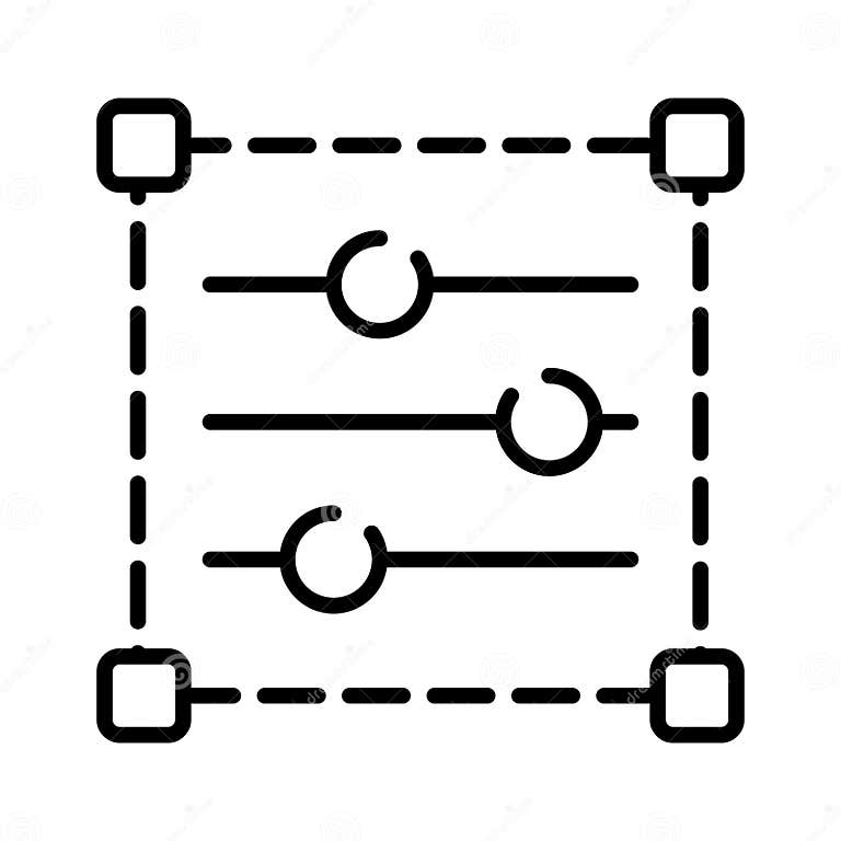 Color Adjustment Vector Design, Color Combination Icon Stock Vector ...