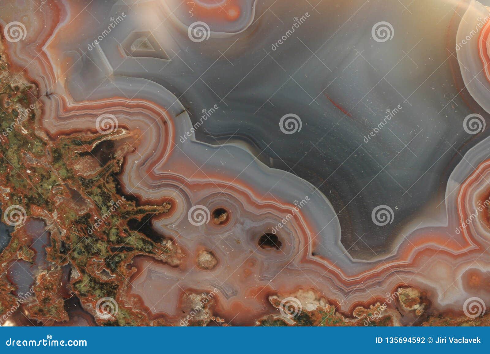 Color Agate Mineral Texture Stock Photo - Image of natural, crystal ...