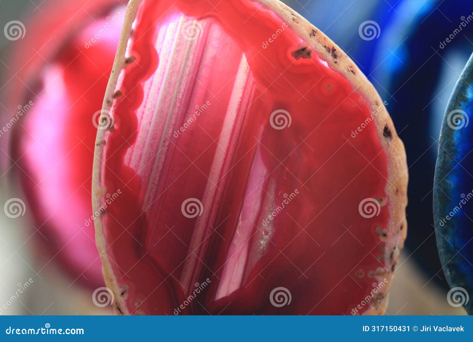 Color Agate Mineral Texture Stock Image - Image of decoration, shiny ...