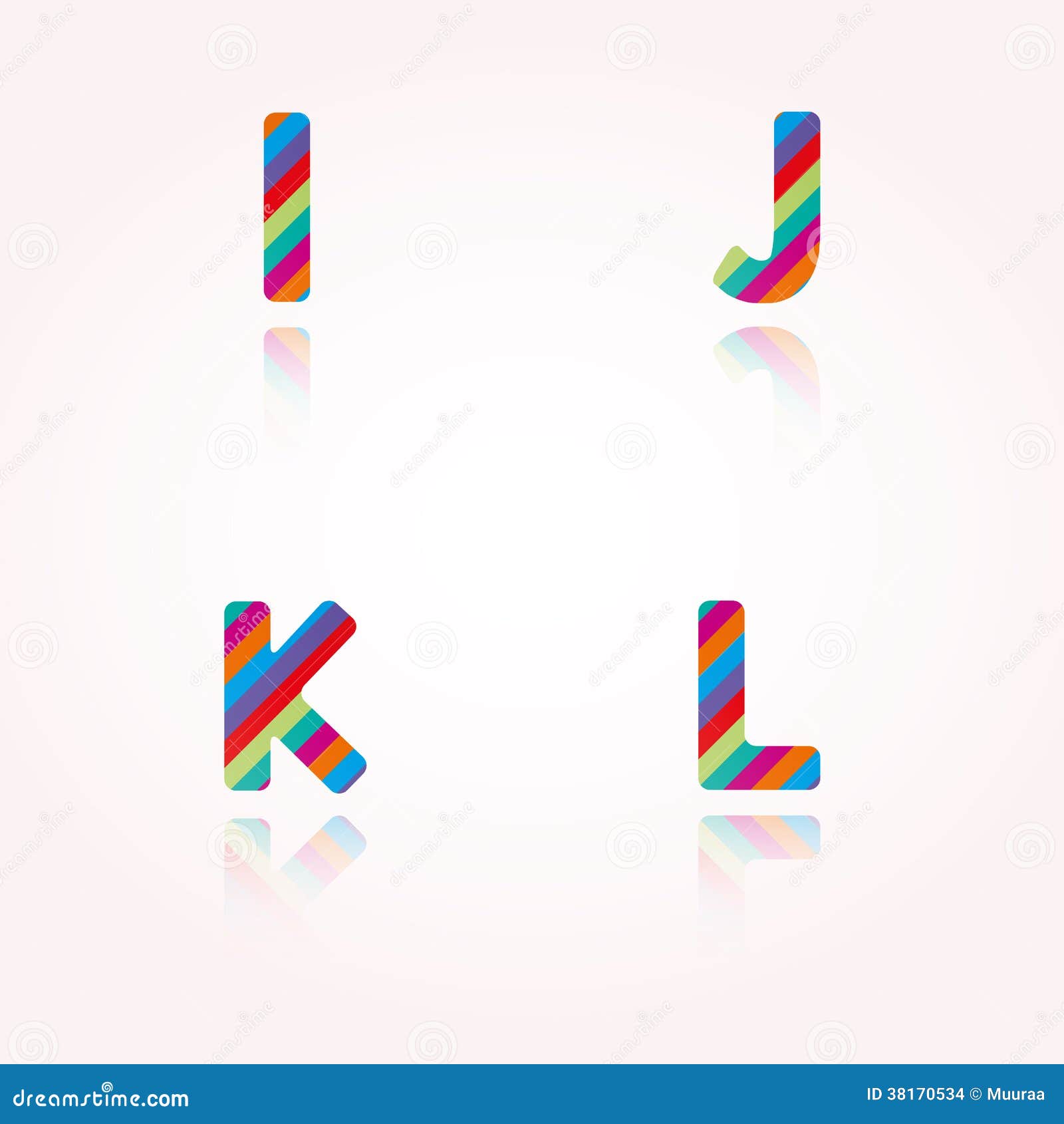 Color alphabet letters stock vector. Illustration of collection - 38170534